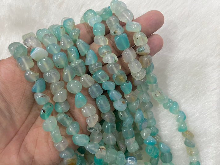 Madagascar Agates (9x13 mm) (37 Beads approx) – Art Grail