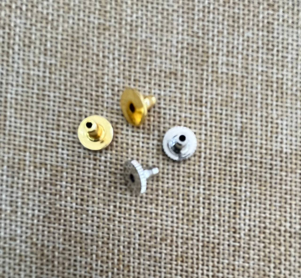 Earring Safety Back Pads backstops Stopper | Size 8mm | 50 Grams – Art ...